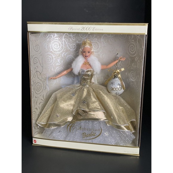 Barbie | Toys | 200 28269 Mib Special 2000 Edition Barbie Celebration ...